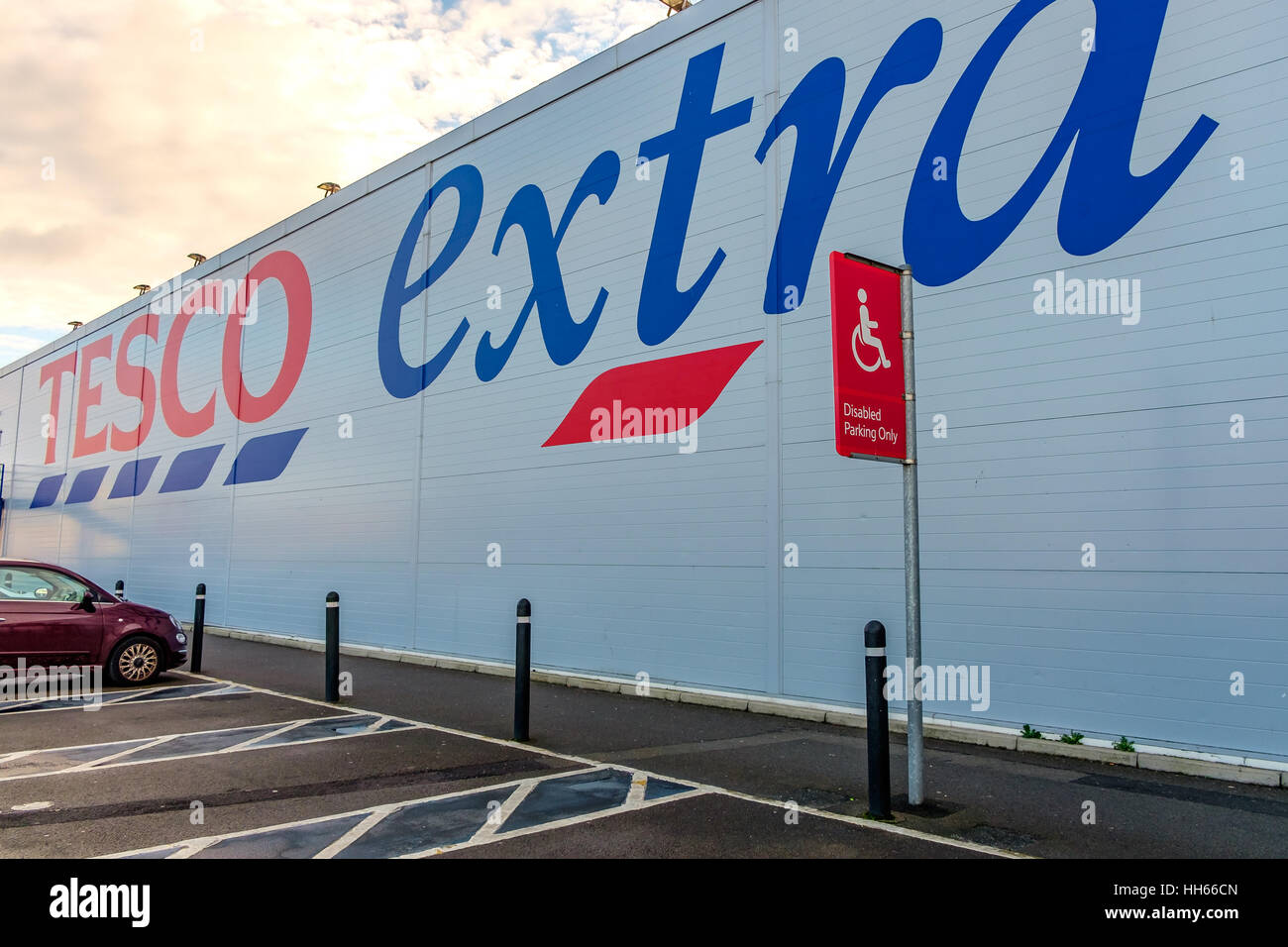 Tesco Extra Barrow Stock Photo - Alamy