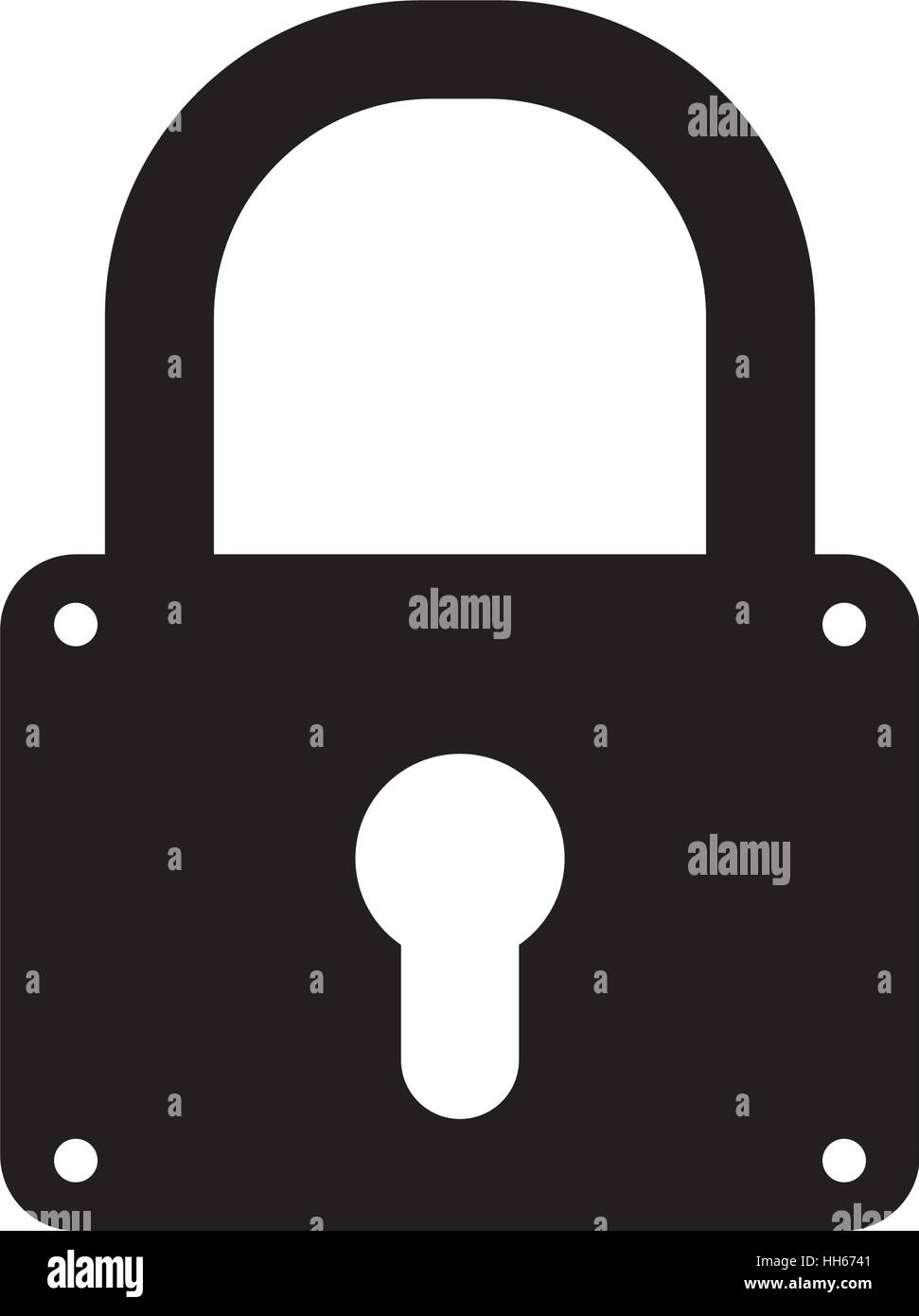 safety lock icon image Stock Vector Image & Art - Alamy