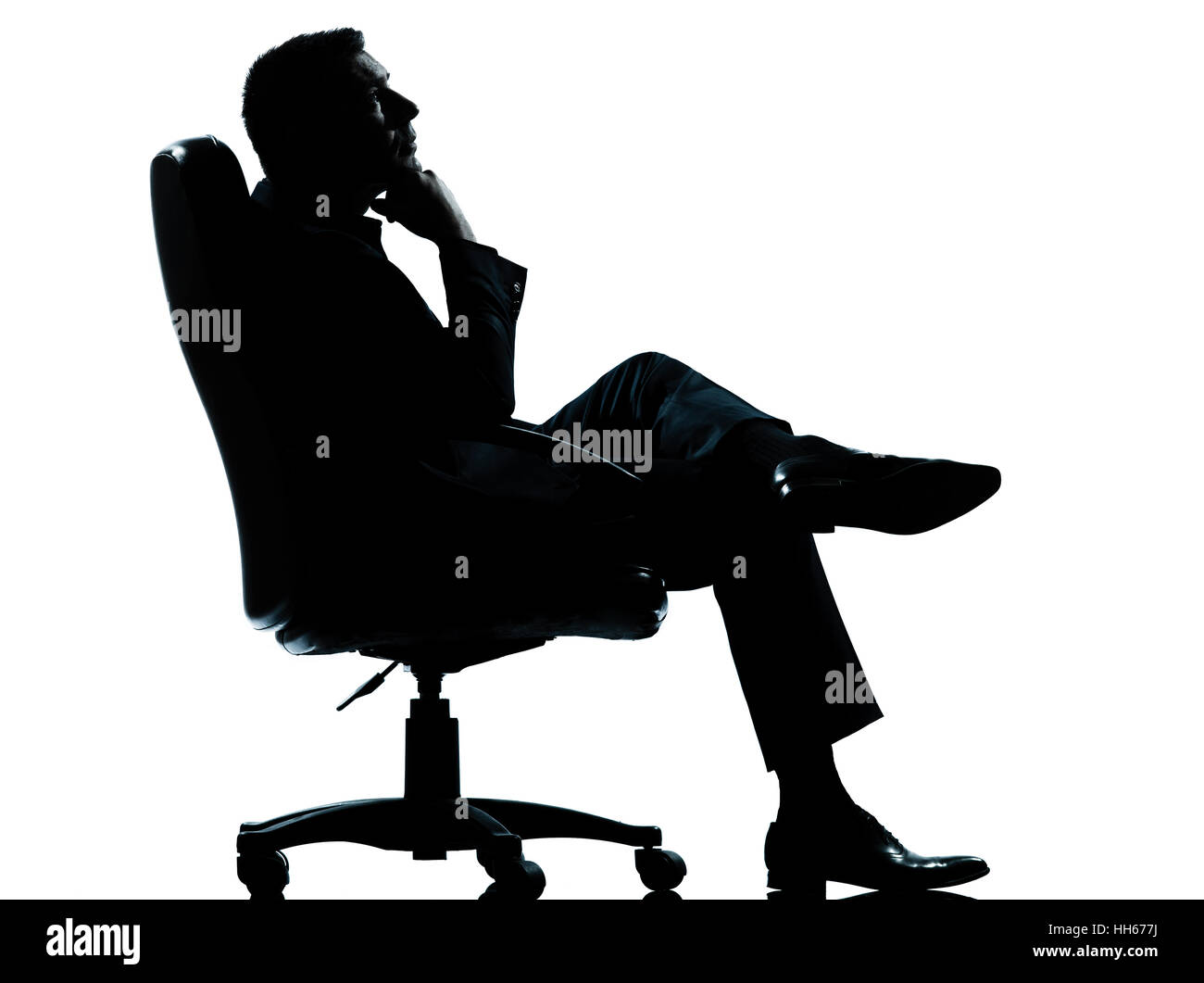 one caucasian business man relaxing thinking sitting in armchair ... one caucasian business man relaxing thinking sitting in armchair ...