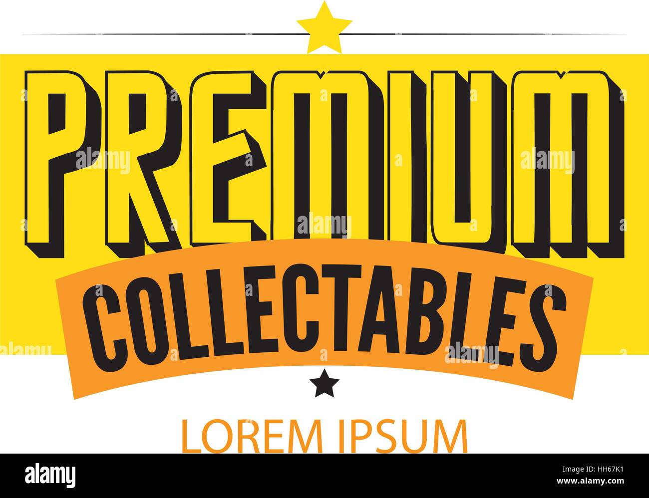 Premium Collectables Logo Design. EPS 10 supported Stock Vector Image ...