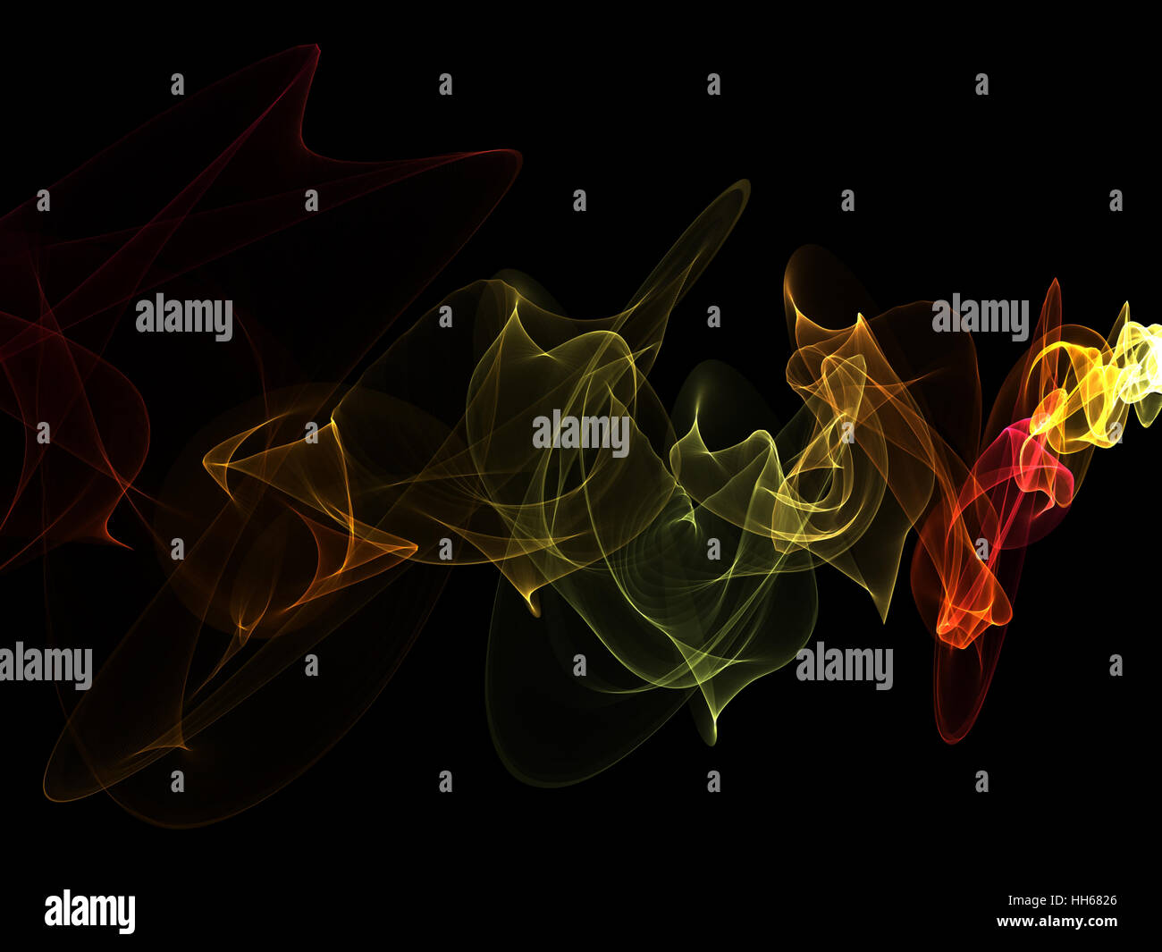 abstract colorful twisted net web waves Stock Photo - Alamy