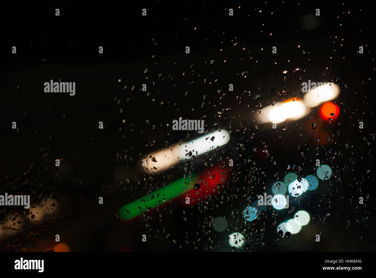 light streaks on window Stock Photo - Alamy