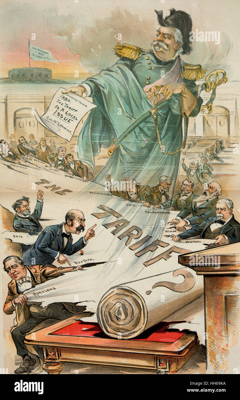 Tariff cartoon hi-res stock photography and images - Alamy