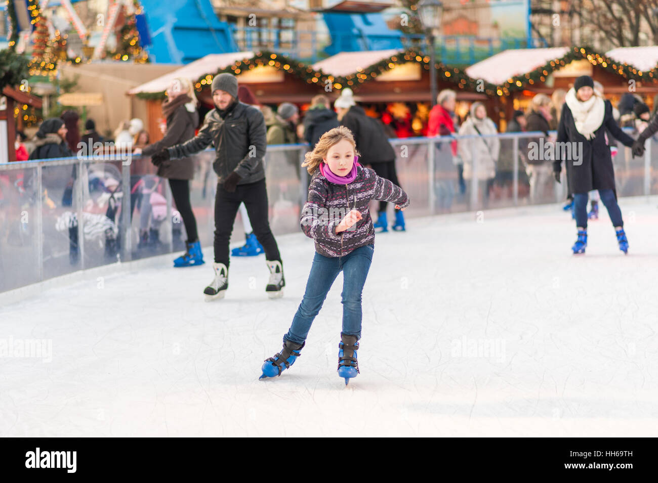 Berlin germany ice skating on hi-res stock photography and images - Alamy