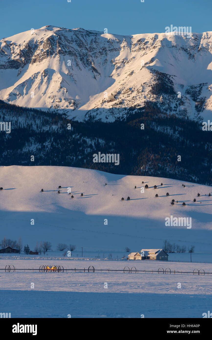 House in Oregon's Wallowa Valley Stock Photo - Alamy