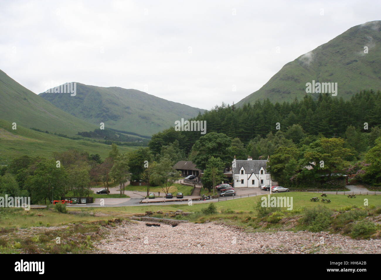 Clachaig Inn Glen Coe Scotland Stock Photo - Alamy