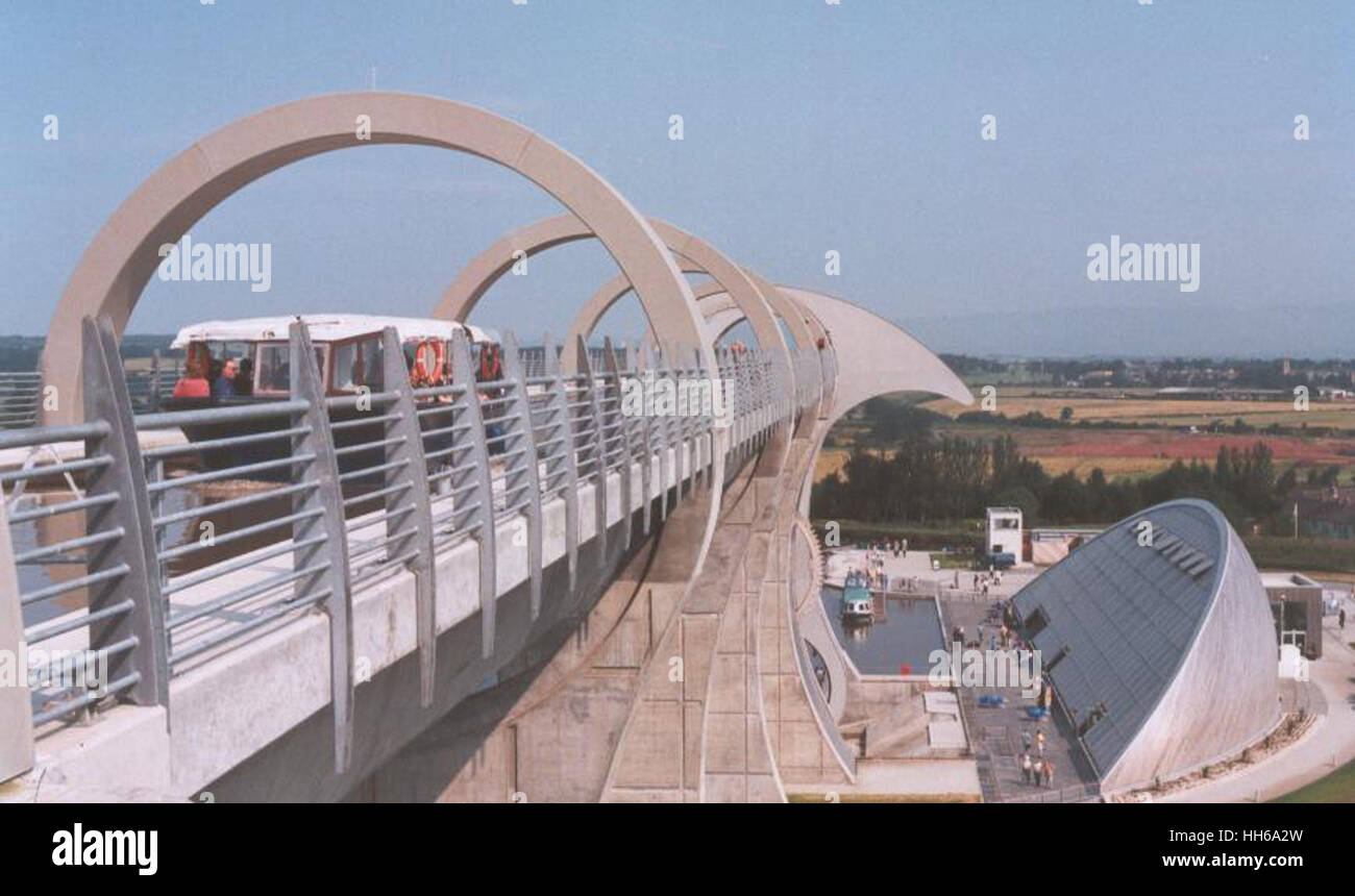 The Falkirk Wheel Stock Photo - Alamy