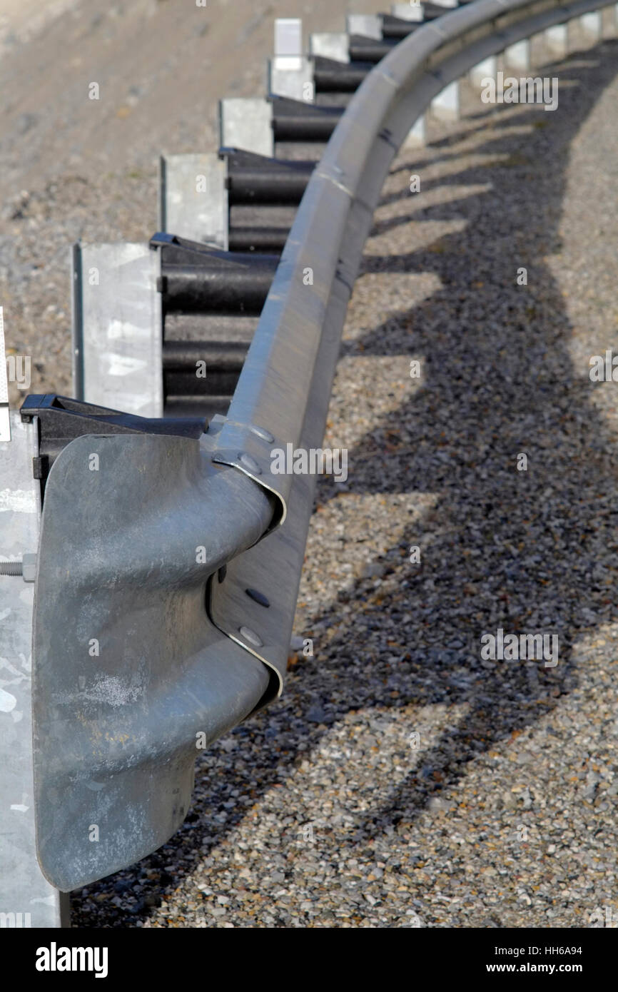 Armco barriers hi-res stock photography and images - Alamy