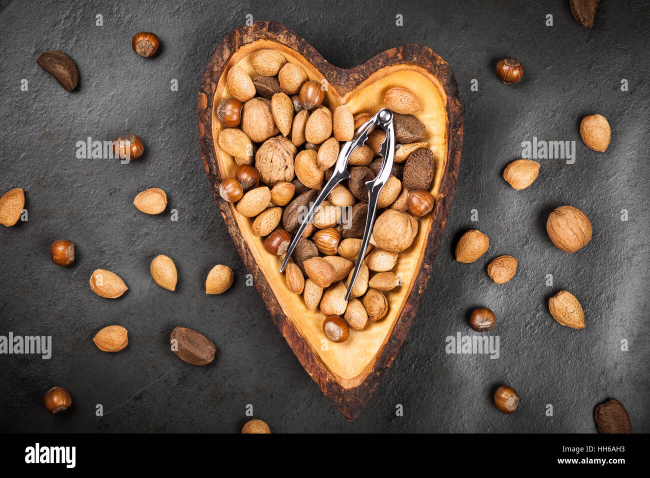 Assortment of nuts Stock Photo - Alamy