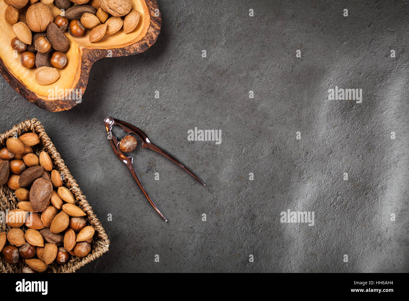 Assortment of nuts Stock Photo - Alamy