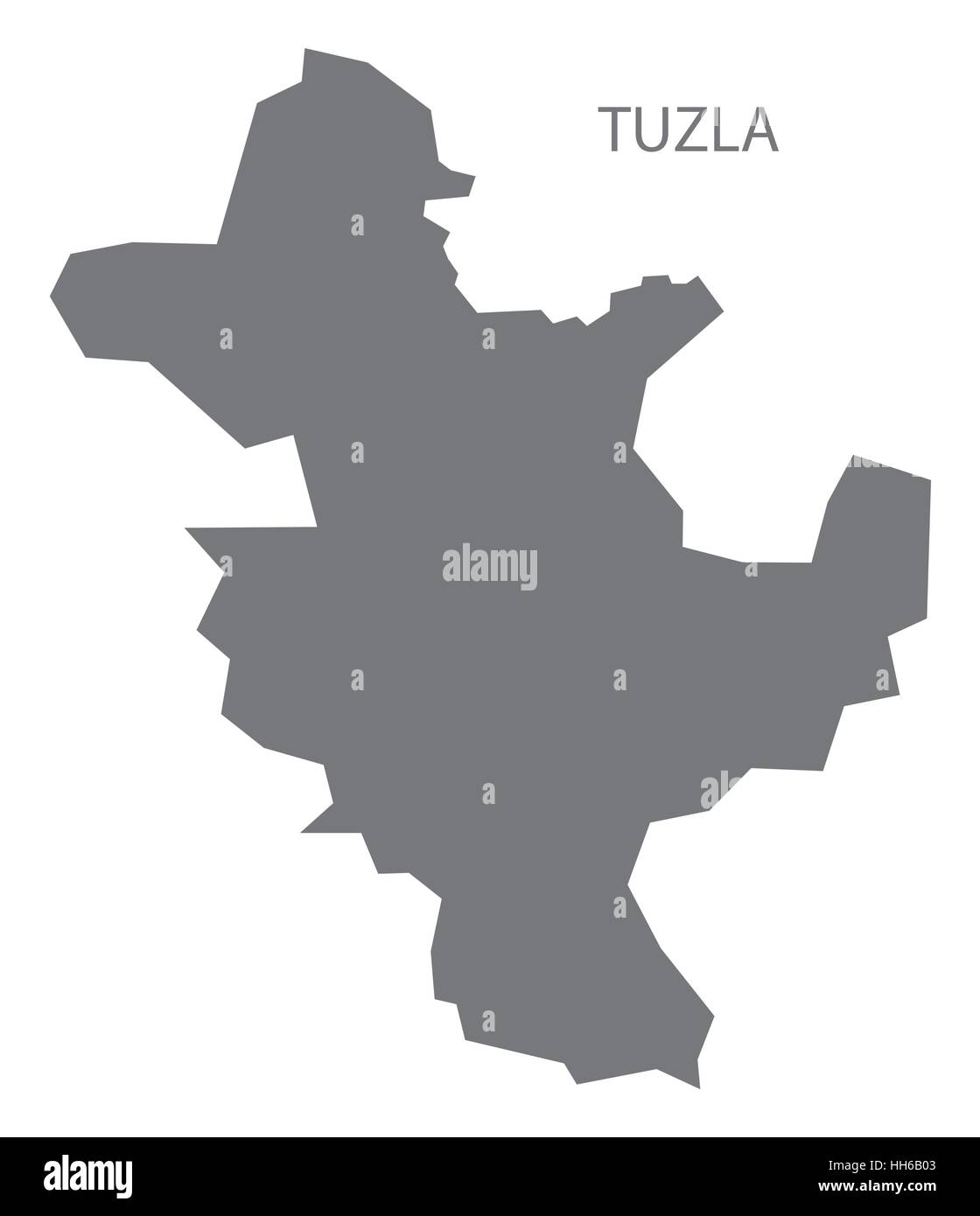 Tuzla map hi-res stock photography and images - Alamy