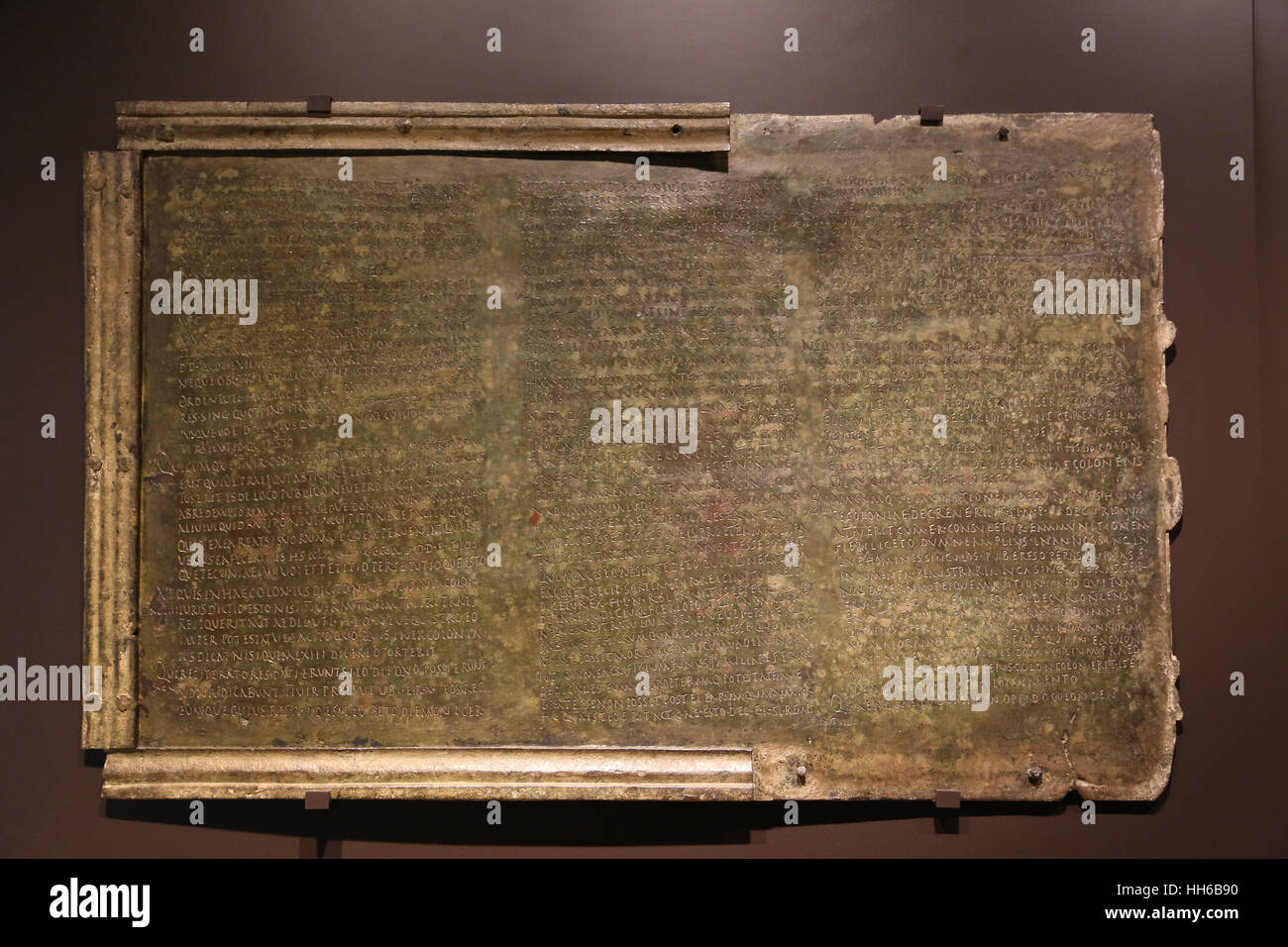 Roman tablet spain hi-res stock photography and images - Alamy