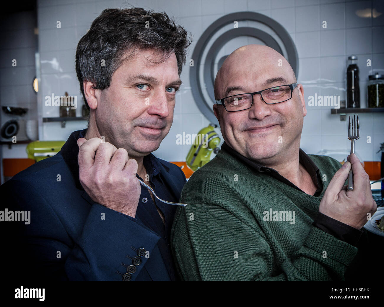 MasterChef Presenters, John Torode and Gregg Wallace Stock Photo - Alamy