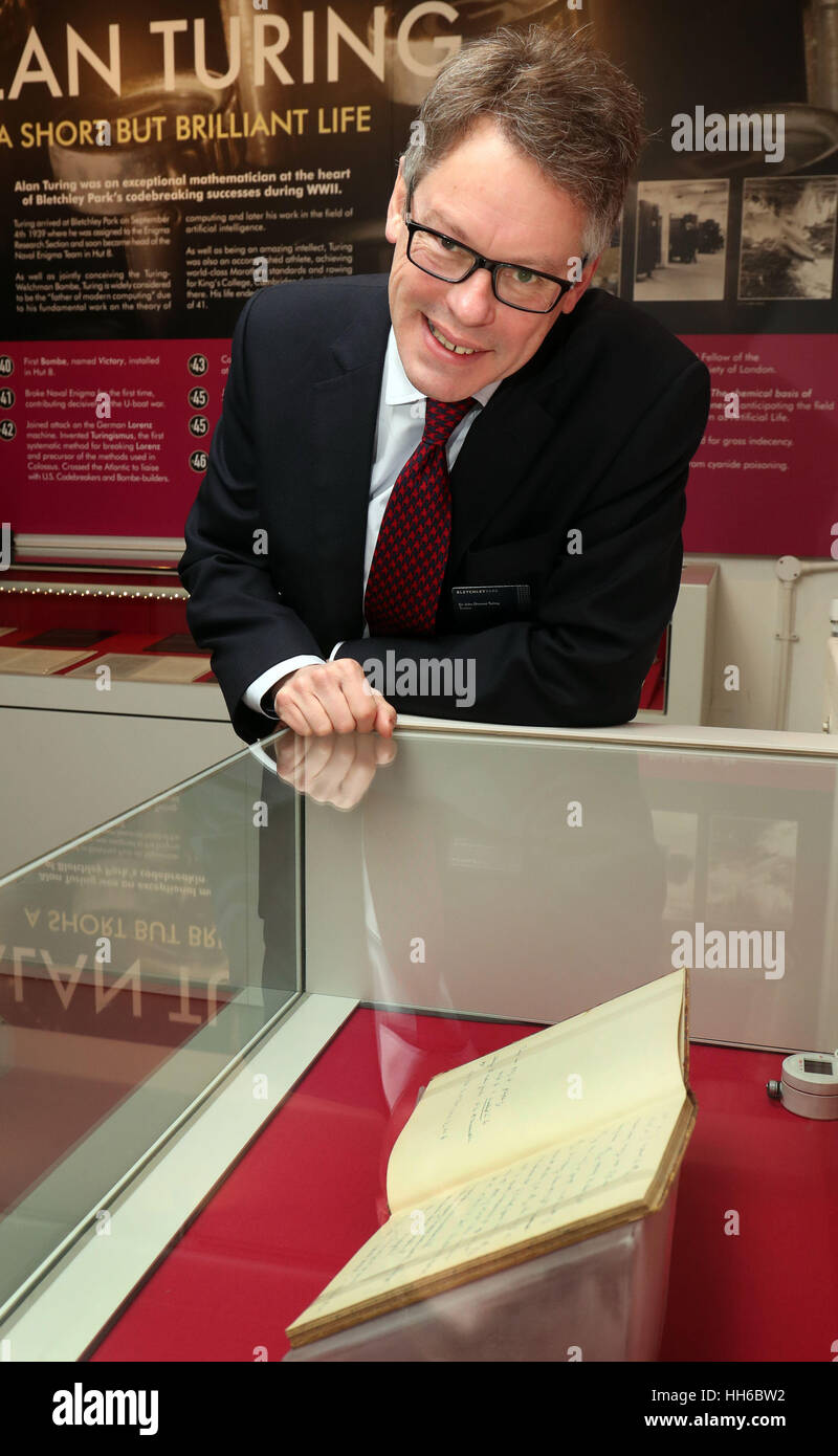 Notebook enigma codebreaker alan turing hi-res stock photography and ...