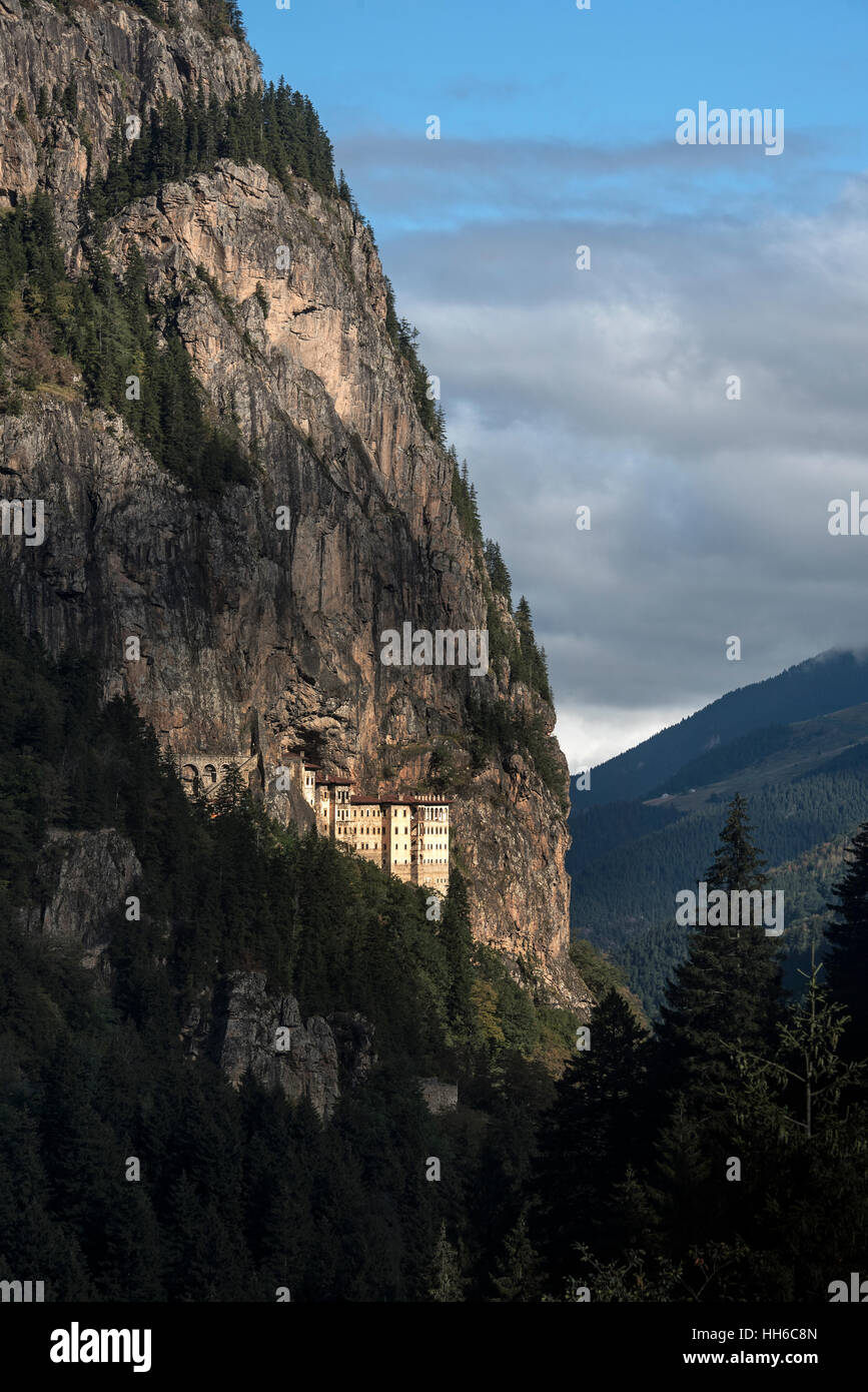 Sumela Monastery, also called Virgin Mary Monastery, was established on ...