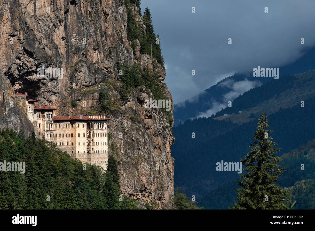 Sumela Monastery, also called Virgin Mary Monastery, was established on ...