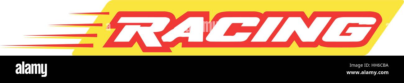 Racing Logo Design. EPS 8 supported Stock Vector Image & Art - Alamy