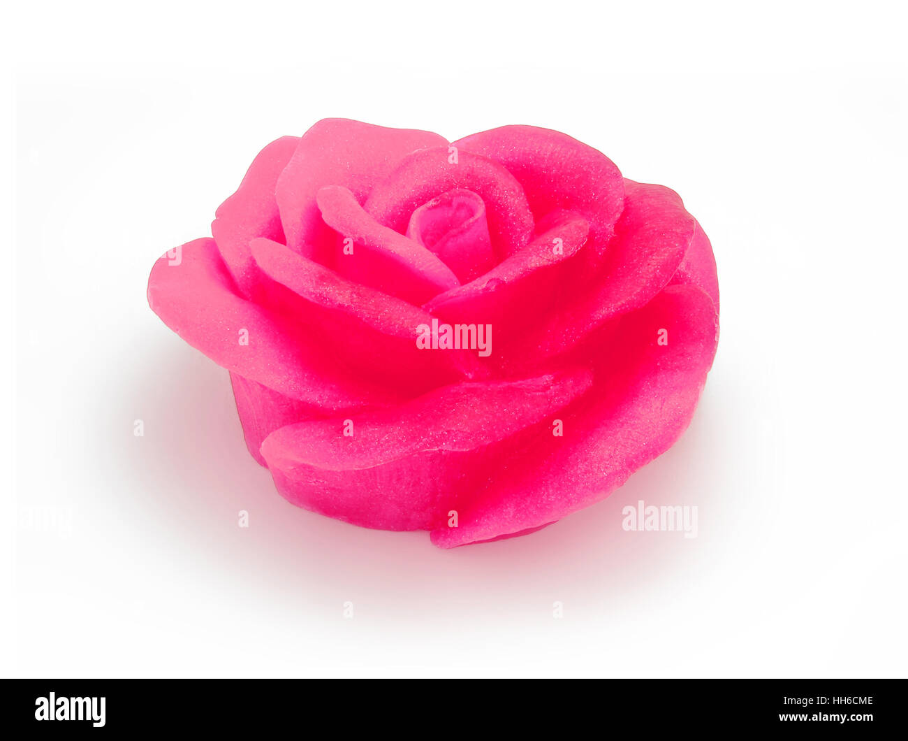 rose shaped soap isoalted Stock Photo - Alamy