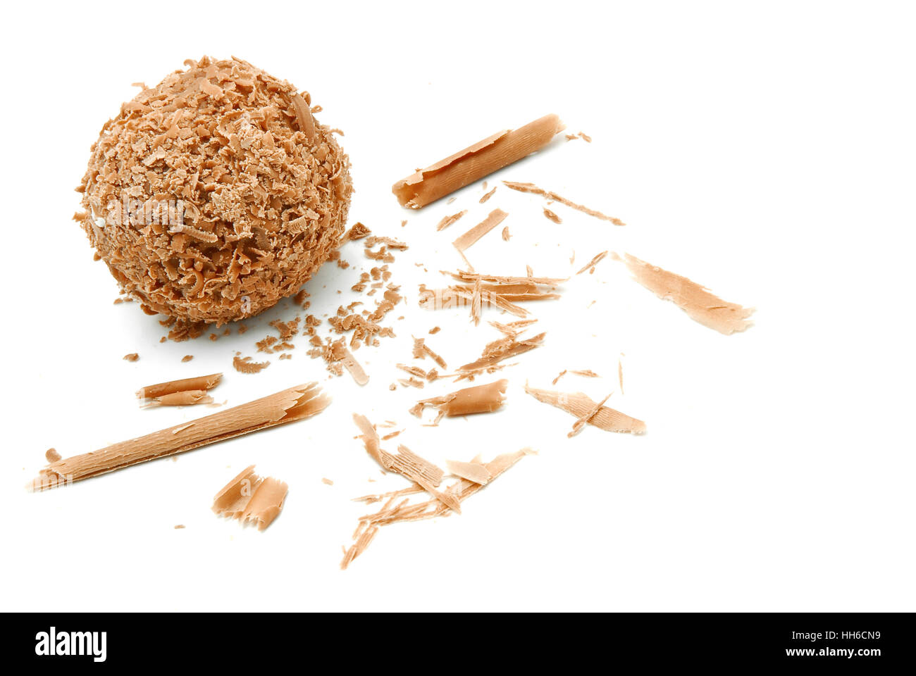 chocolate sprinkled truffle praline Stock Photo - Alamy