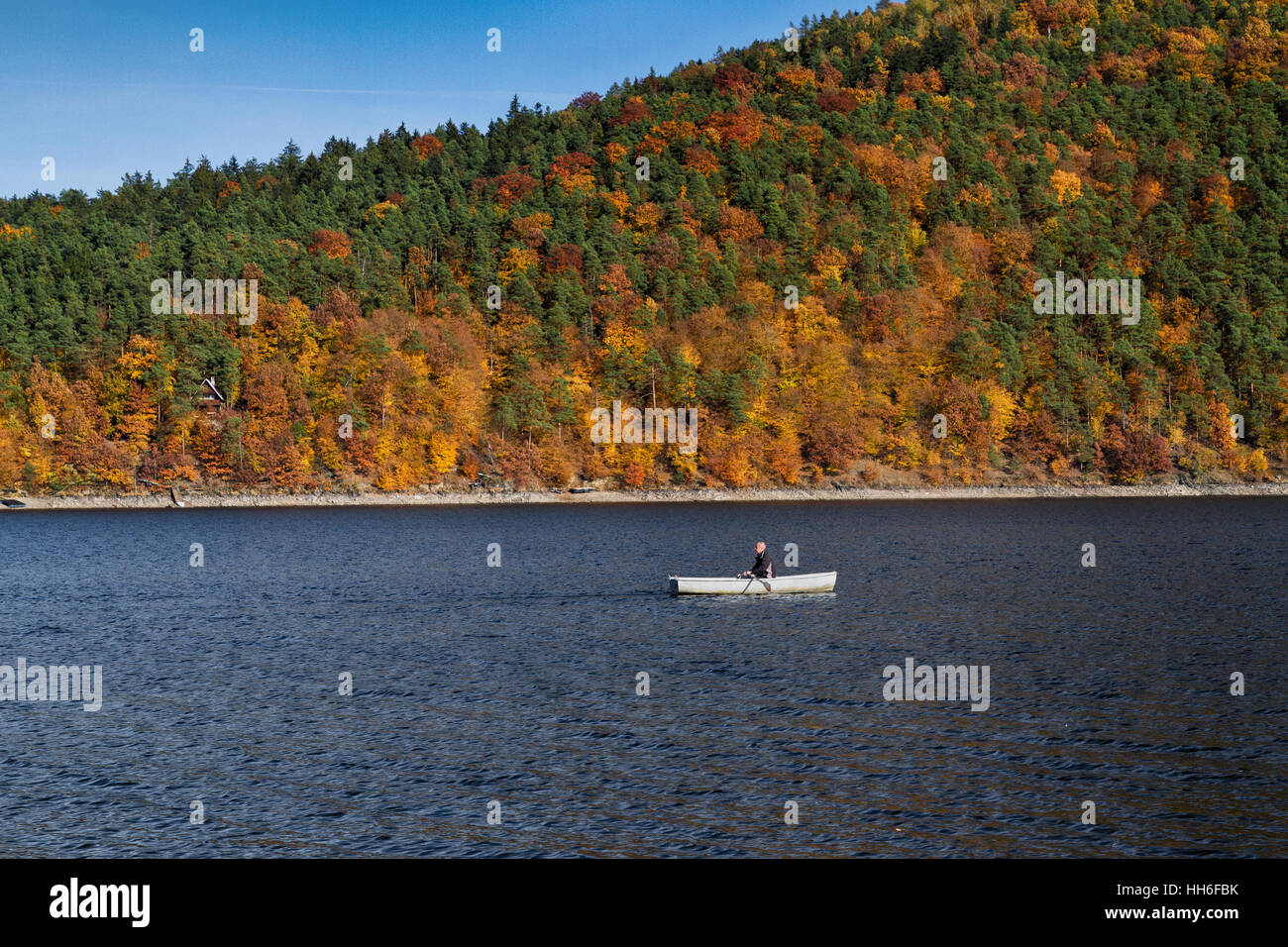 Water dam Slapy, Czech republic Stock Photo - Alamy