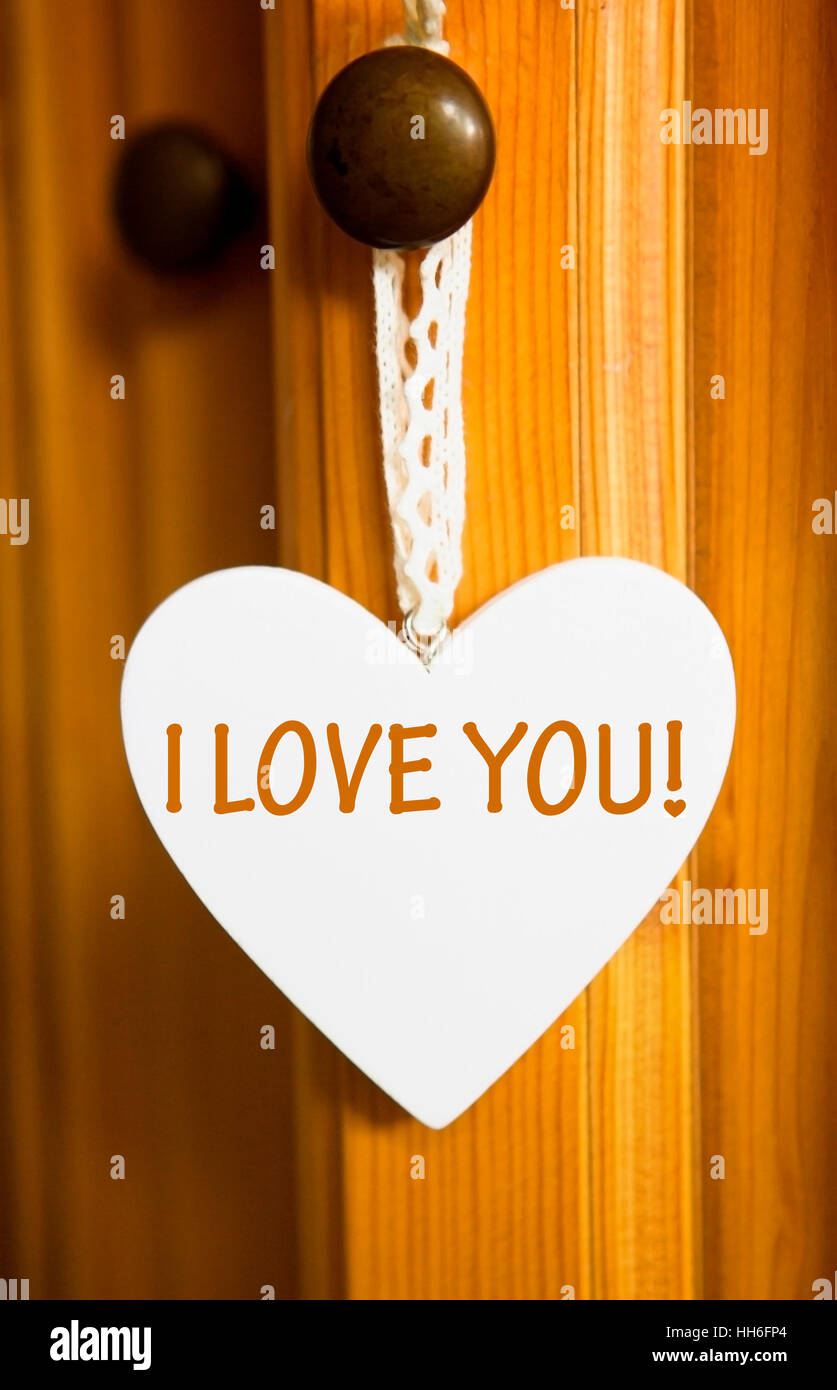 Rustic wooden door with heart decoration hi-res stock photography and ...