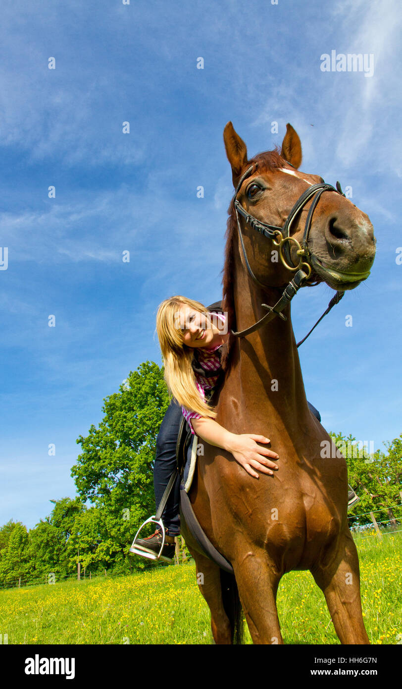 riding is fun Stock Photo - Alamy