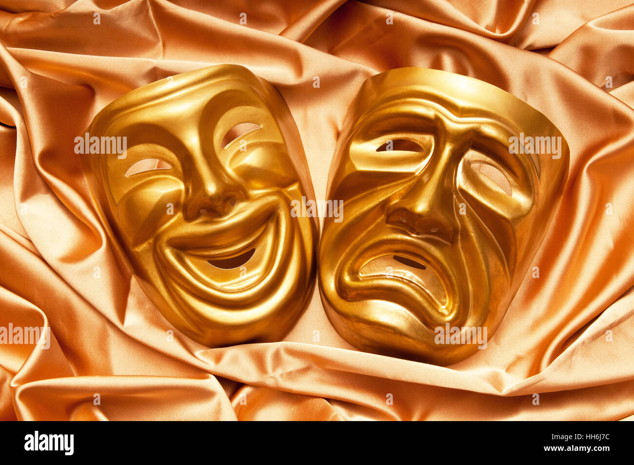 Masks with the theatre concept Stock Photo - Alamy