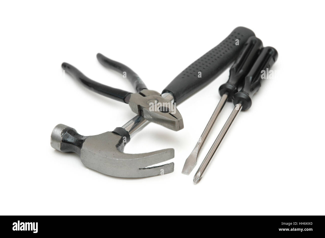 Various DIY tools isolated on white Stock Photo - Alamy