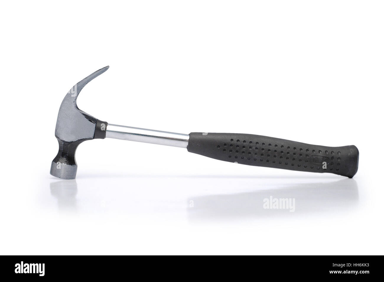 Metal hammer isolated on white Stock Photo - Alamy