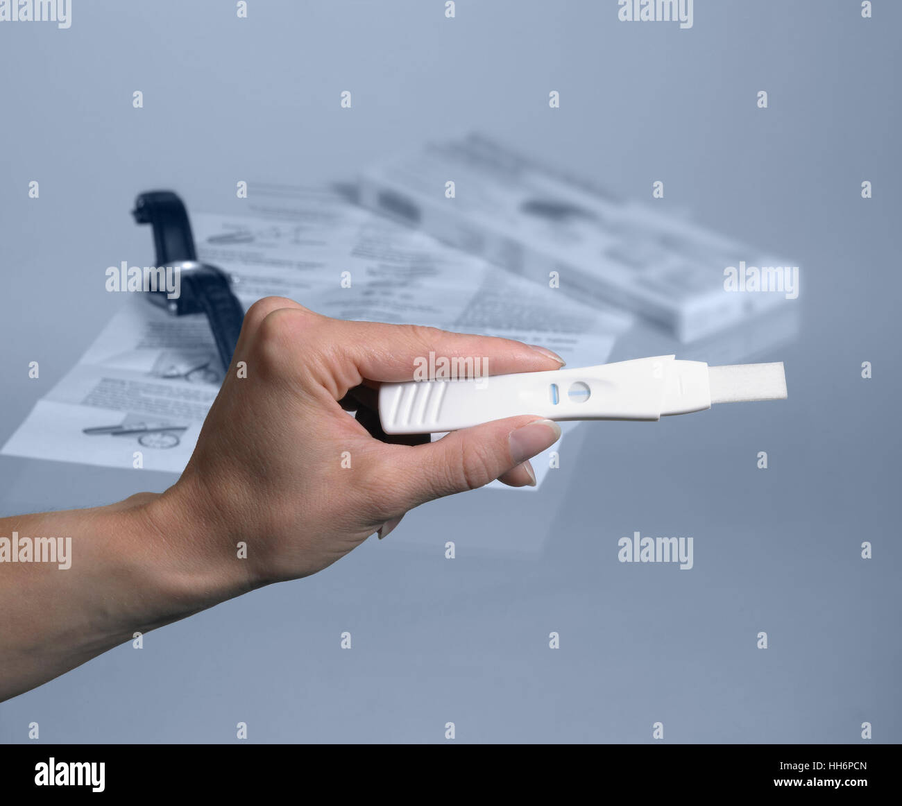 pregnancy, meter, bitterling test, watching, observe, watch, gestation ...