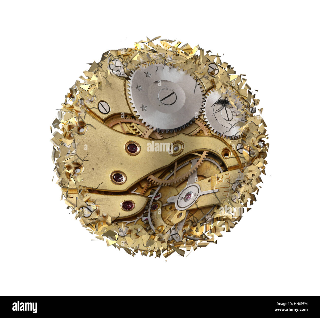 Warped clock hi-res stock photography and images - Alamy