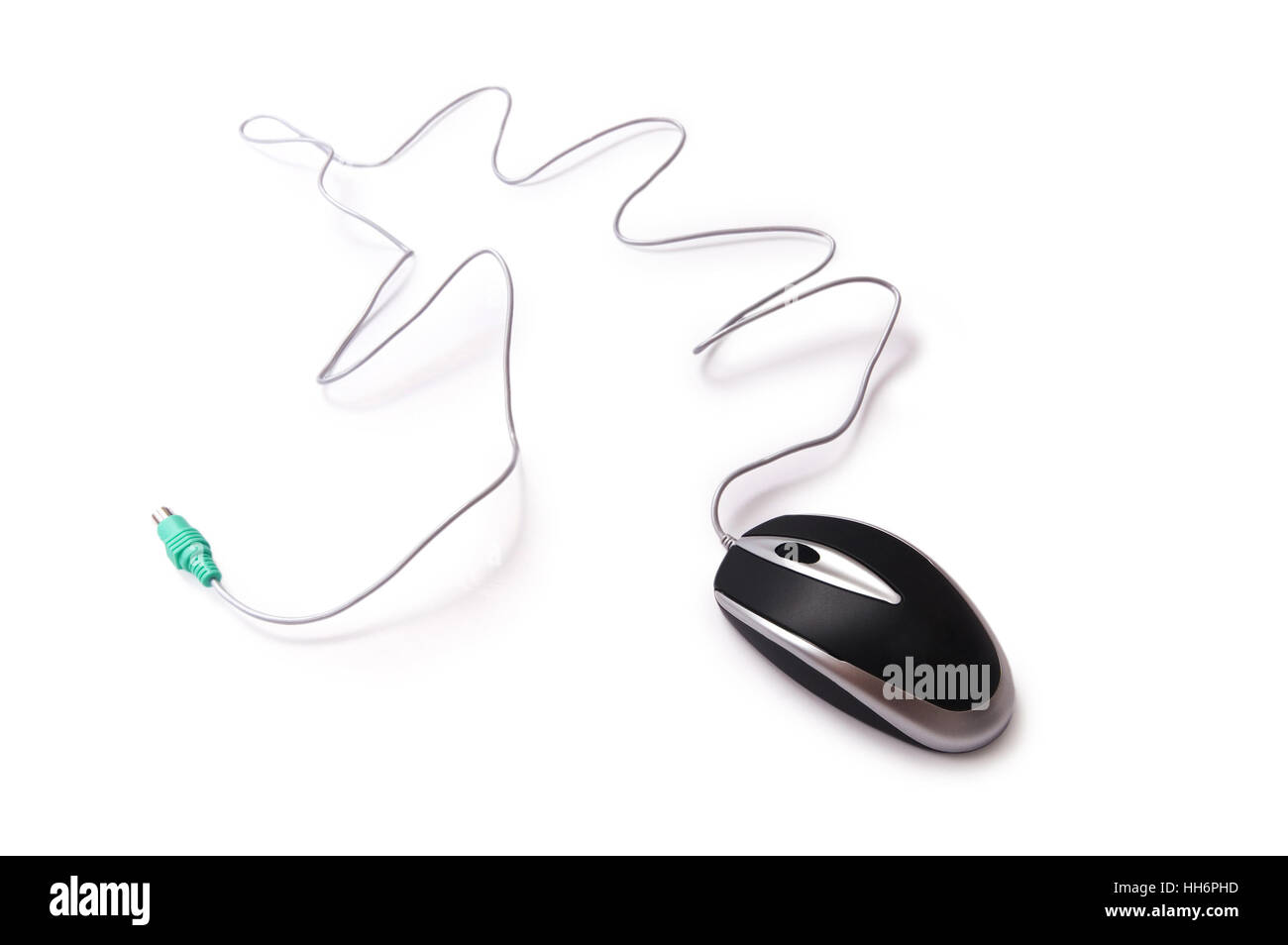 Computer mouse isolated on the white background Stock Photo - Alamy