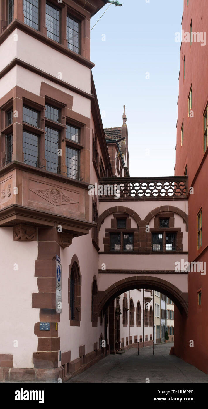 idyllic alley scenery in Freiburg (Germany Stock Photo - Alamy