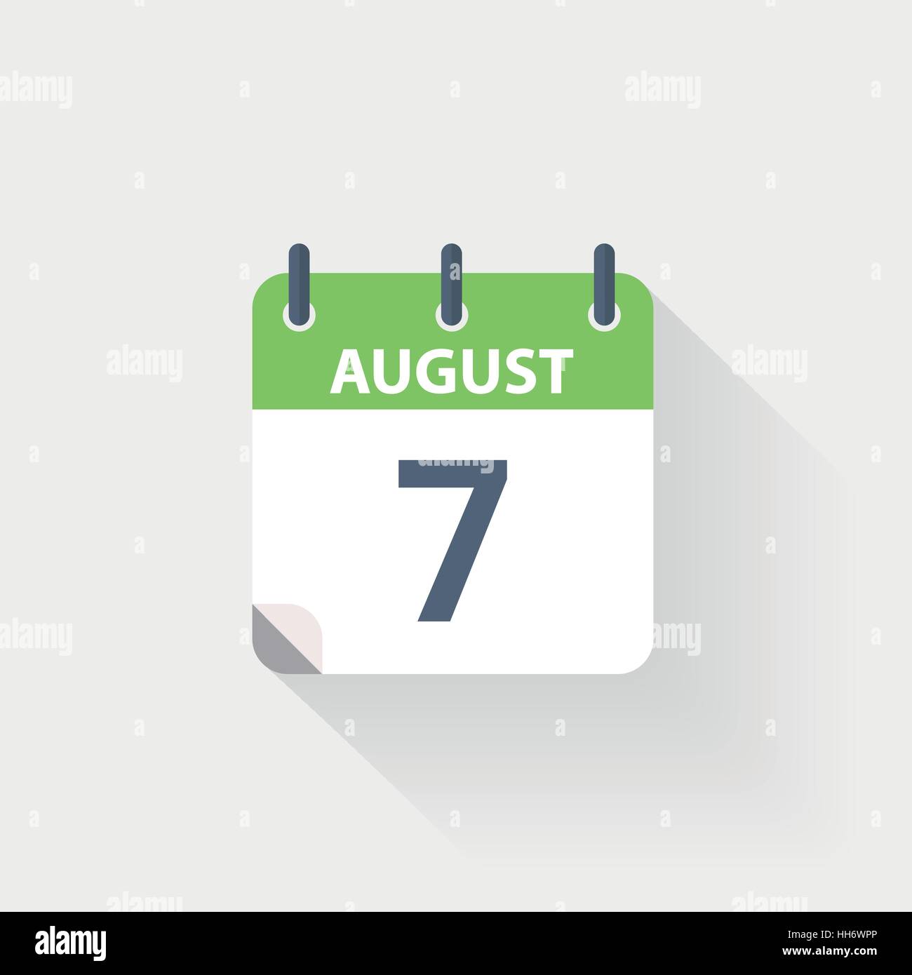 August 7 Stock Vector Images - Alamy