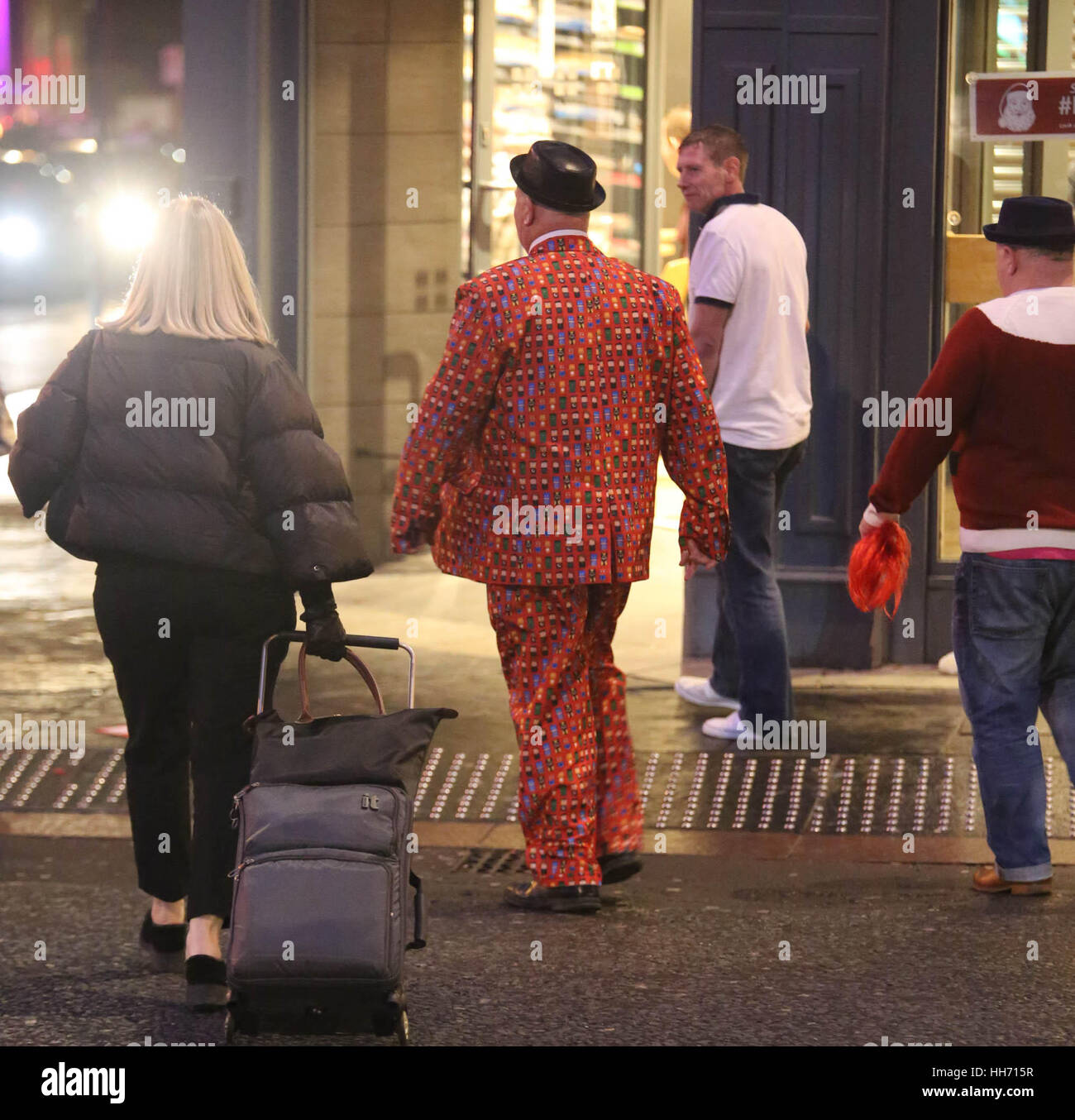 Partygoers celebrate the festive season on Black-Eye Friday in ...