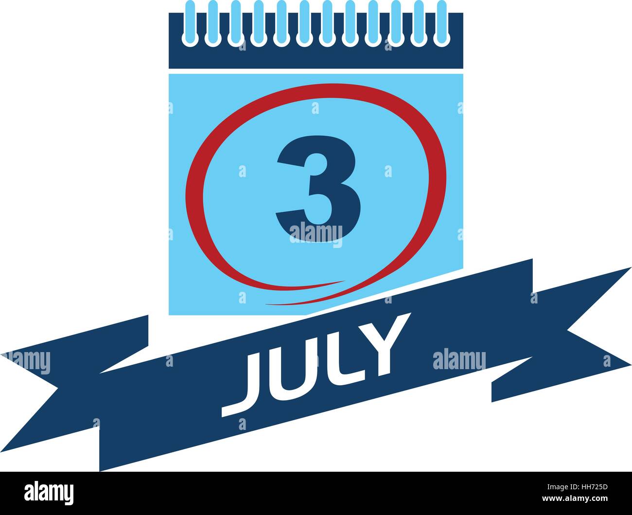 July 3 Stock Vector Images - Alamy