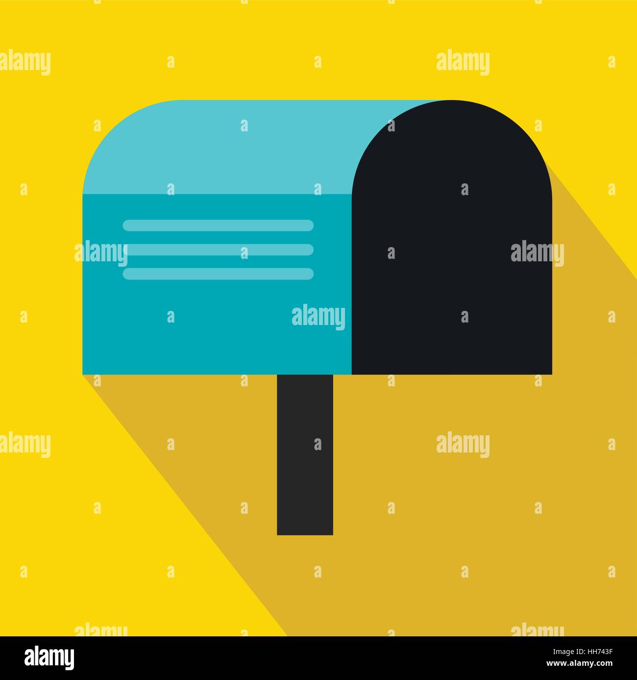 Document inside envelope icon image hi-res stock photography and images ...