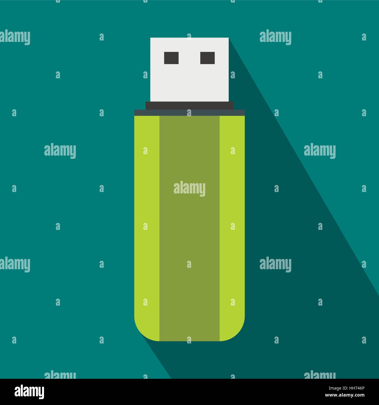 Green ram stick Stock Vector Images - Alamy