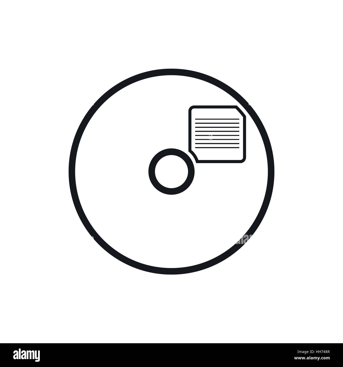 Blank recordable Stock Vector Images - Alamy