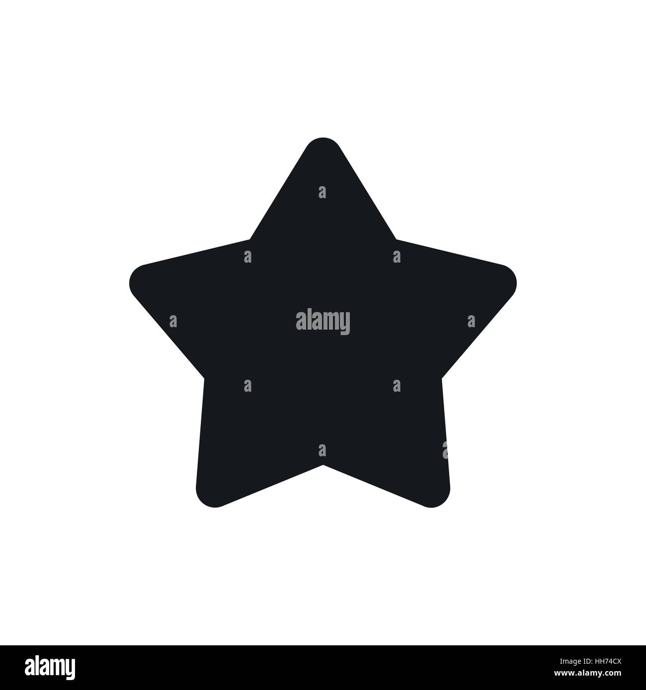 Star icon, simple style Stock Vector Image & Art - Alamy