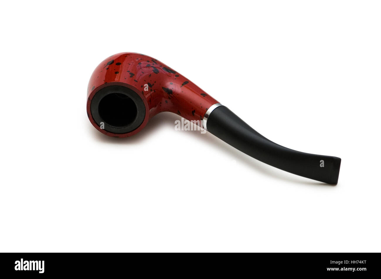 Smoking pipe isolated on the white background Stock Photo - Alamy