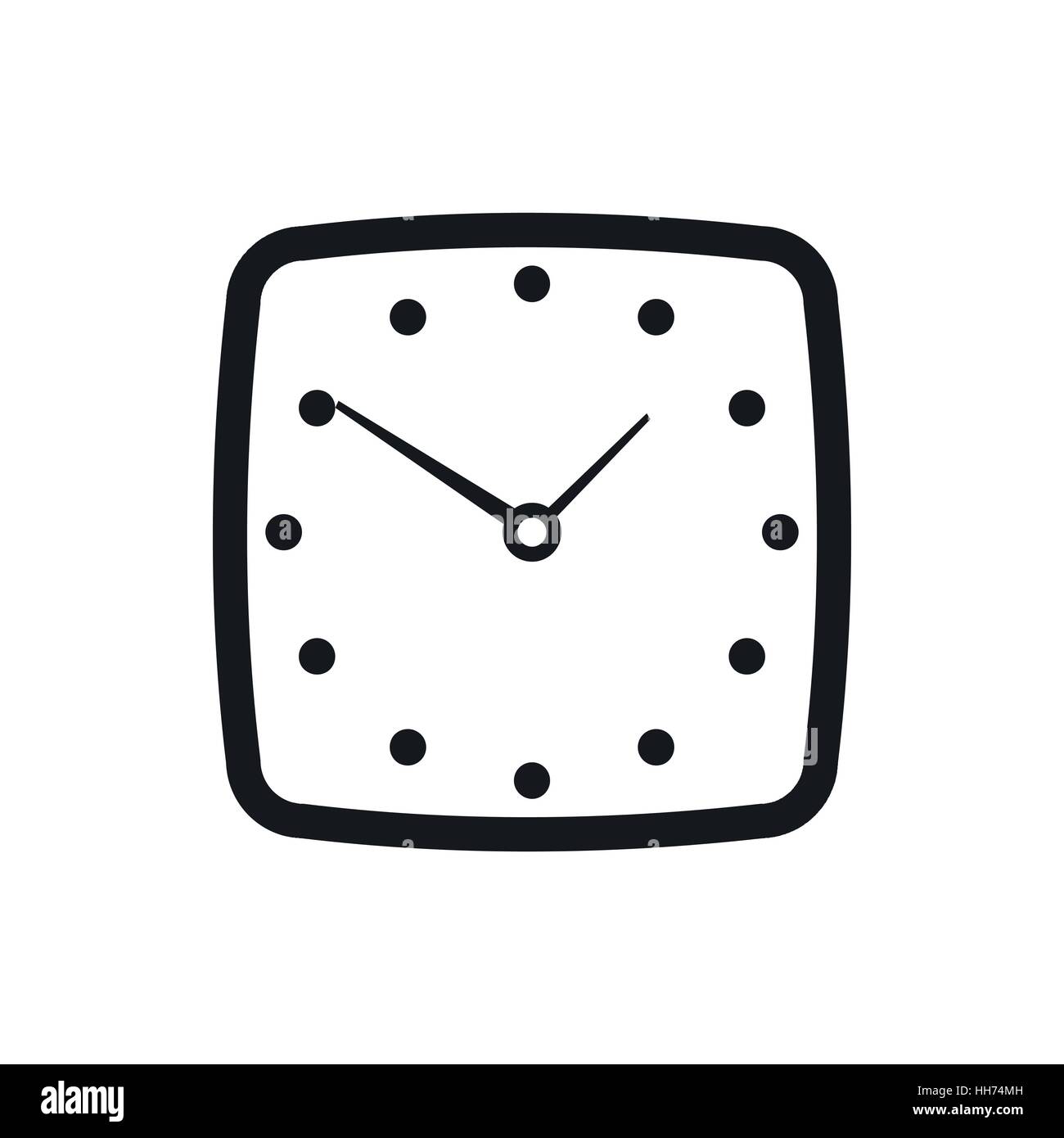 Watch icon, simple style Stock Vector Image & Art - Alamy
