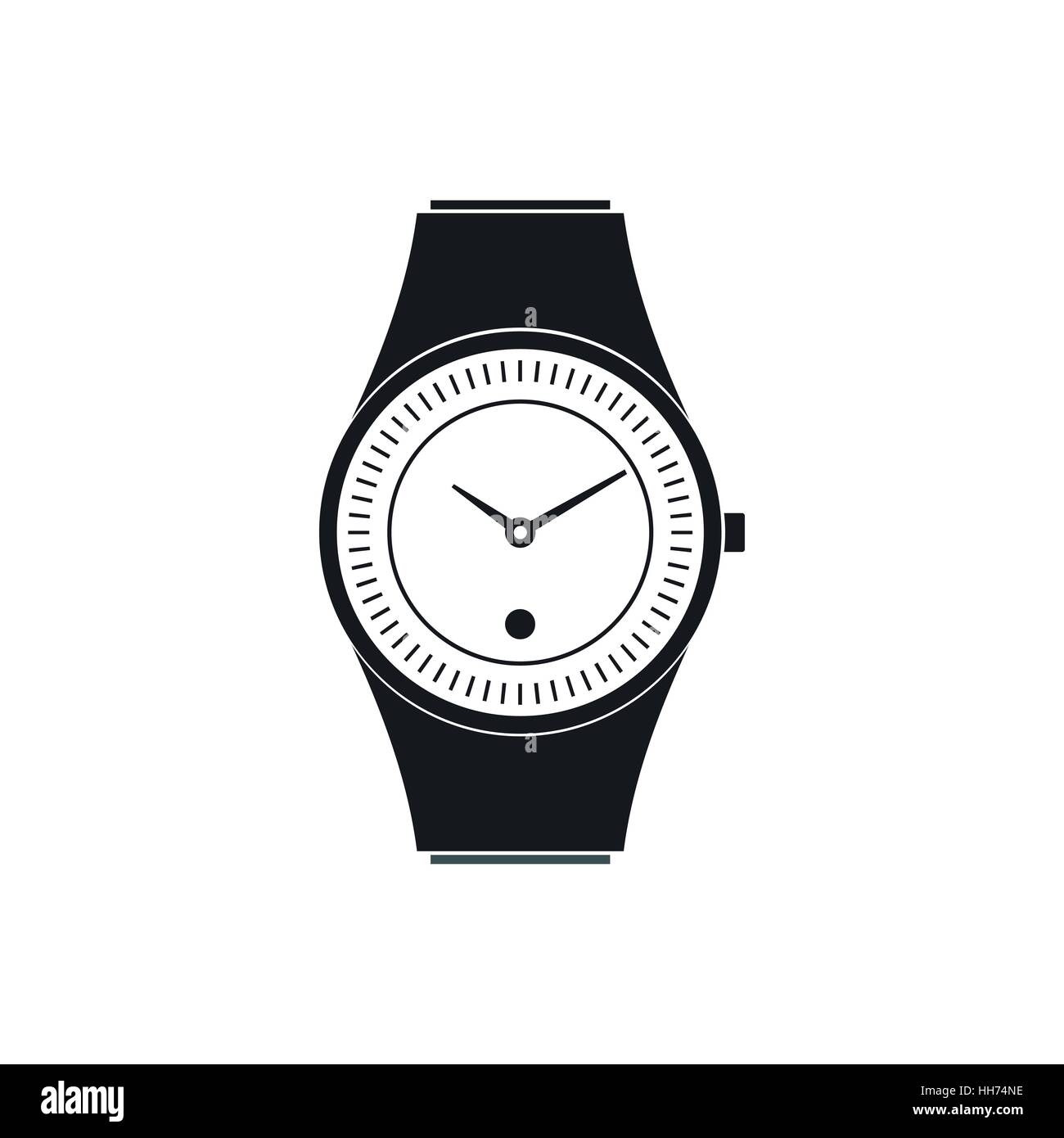 Watch icon, simple style Stock Vector Image & Art - Alamy