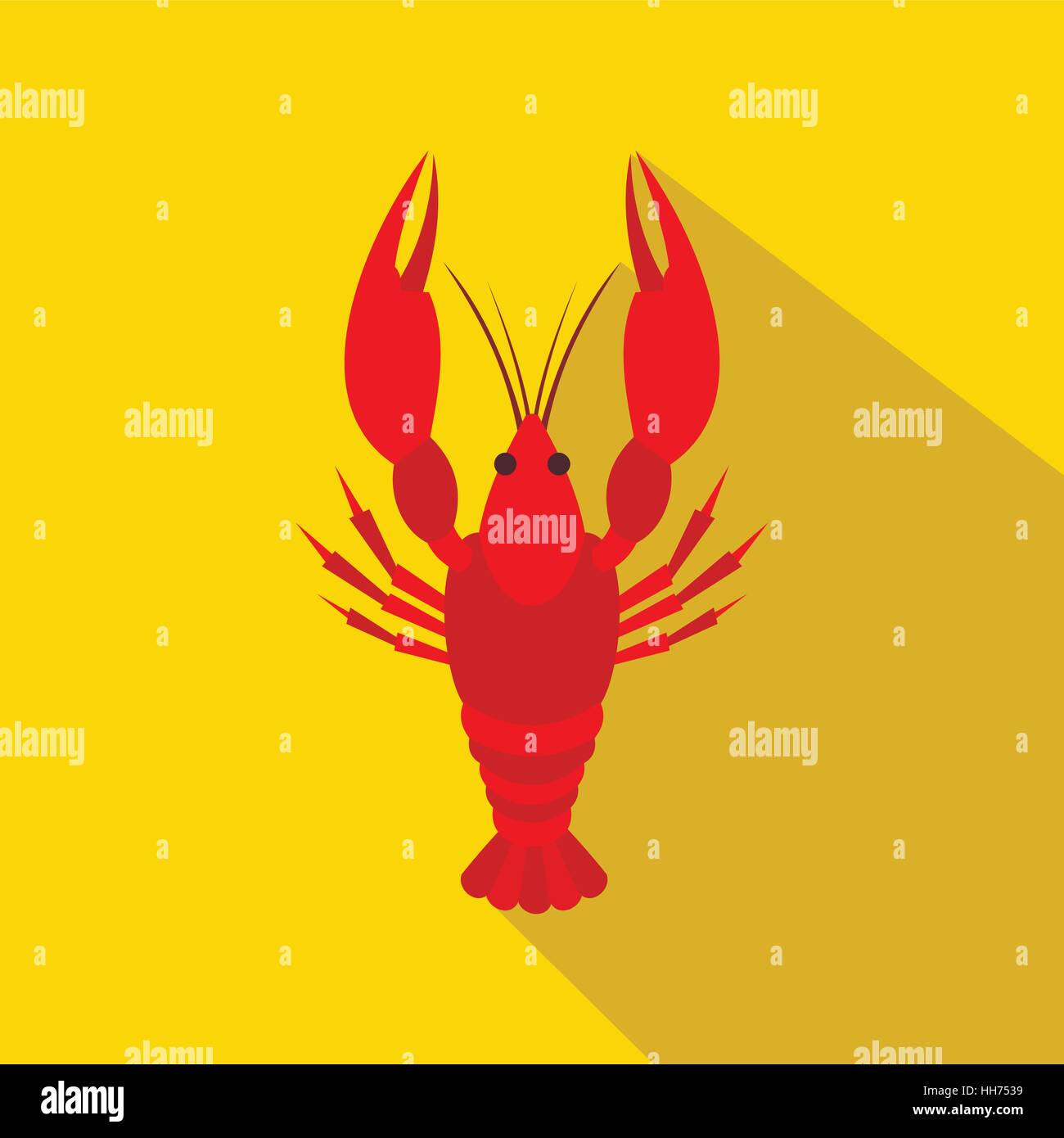 Boiled cancer Stock Vector Images - Alamy