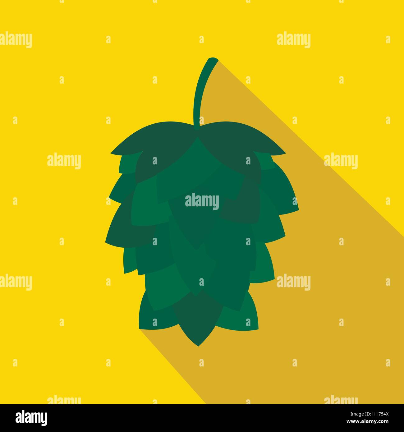 Green beer in pint Stock Vector Images - Alamy