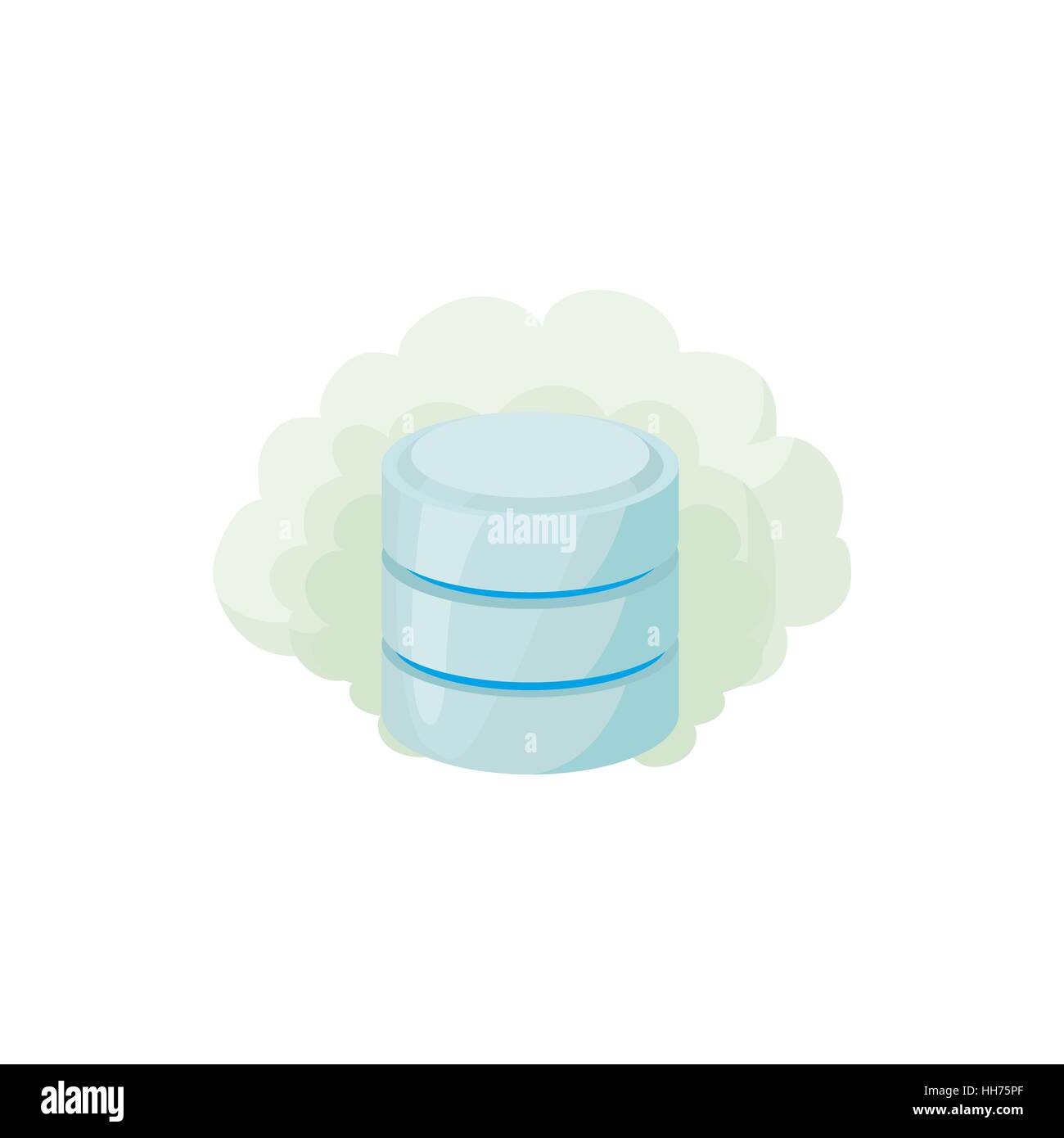 Cloud database icon, cartoon style Stock Vector Image & Art - Alamy