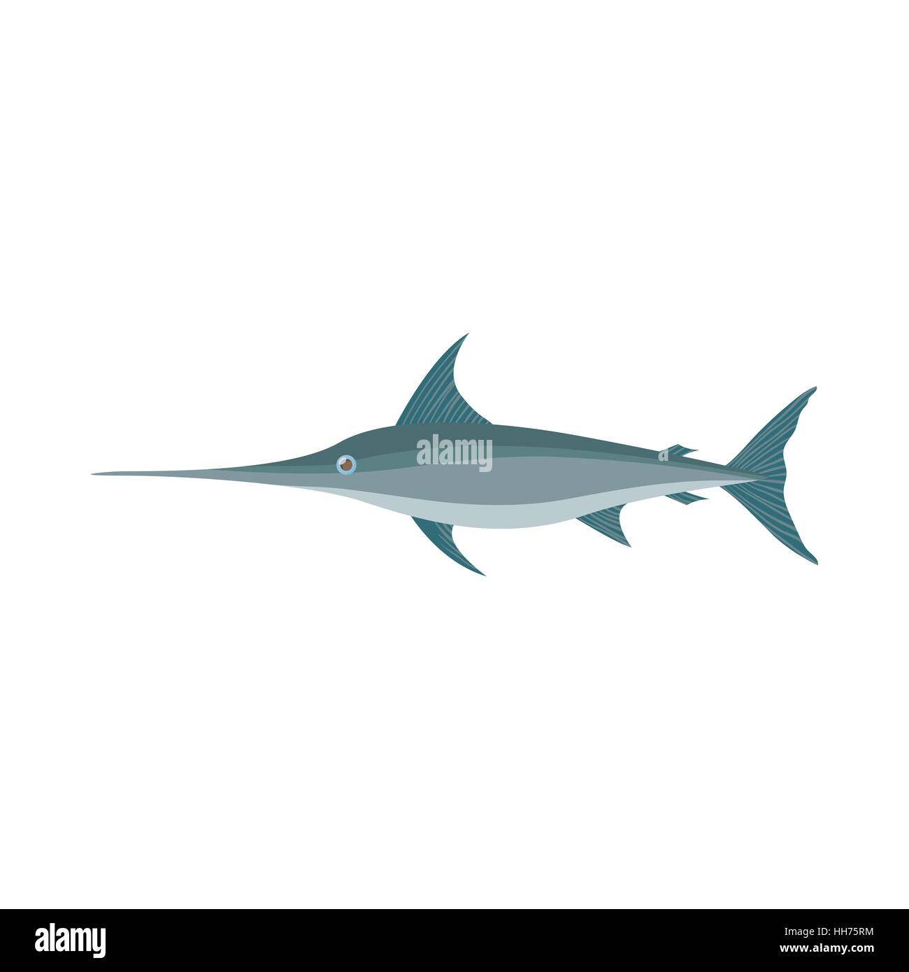 Swordfish icon, cartoon style Stock Vector Image & Art - Alamy