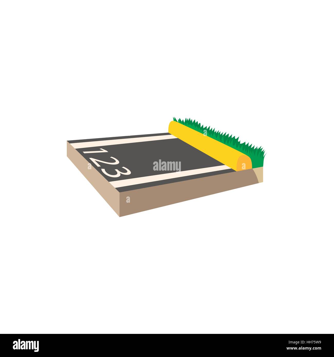 Private parking space icon, cartoon style Stock Vector Image & Art - Alamy