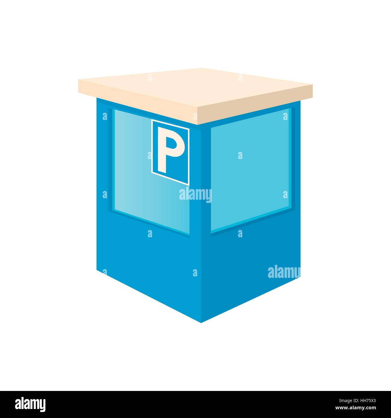 Parking toll booths icon, cartoon style Stock Vector Image & Art - Alamy
