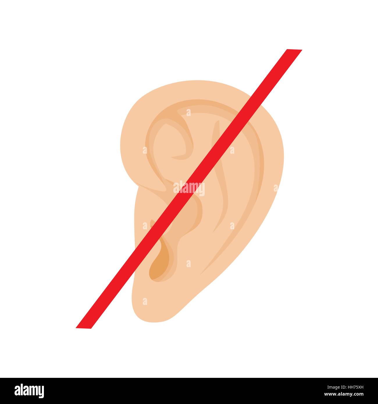 Cartoon mute hi-res stock photography and images - Alamy